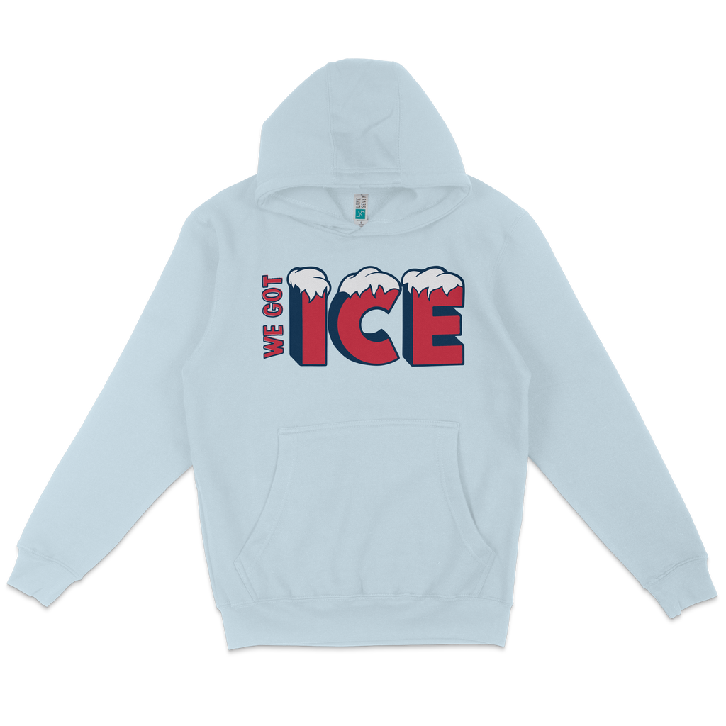 We Got Ice Team Logo | Pullover Hoodie | Premium 50/50 Blend | Jomboy Media