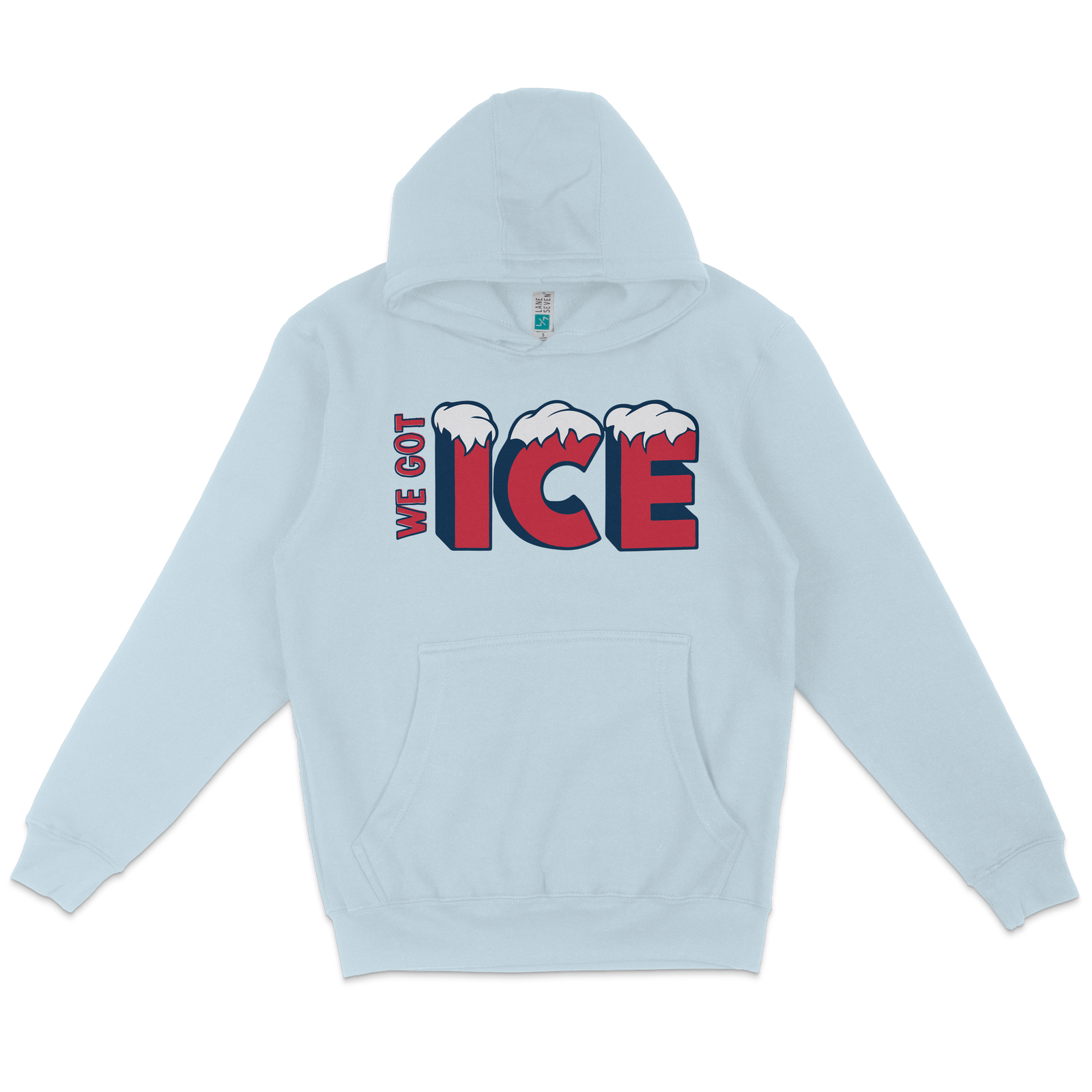 We Got Ice Team Logo | Pullover Hoodie | Premium 50/50 Blend | Jomboy Media