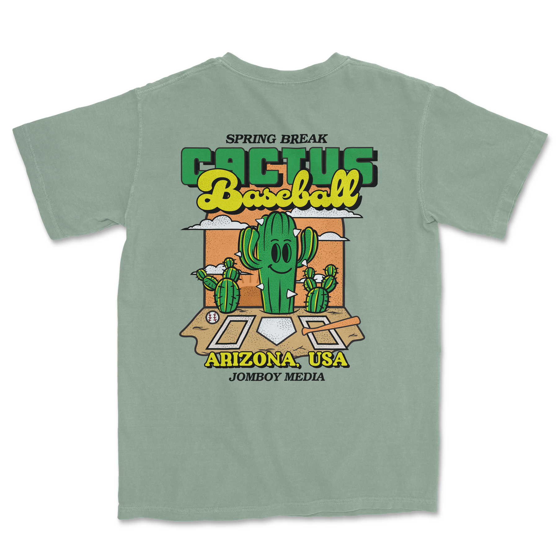Cactus Baseball | Comfort Colors Tee | Celebrate Spring Training ...