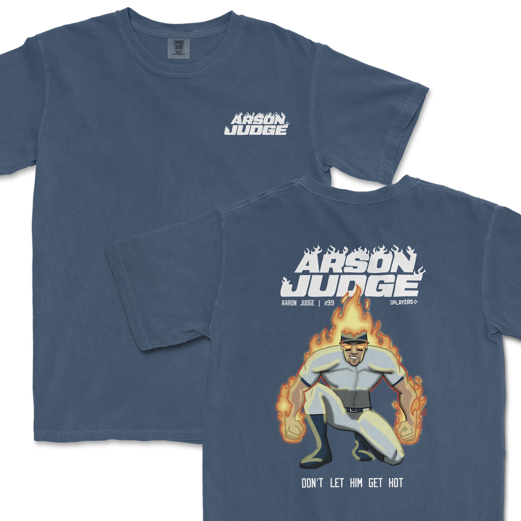 Arson Judge T-Shirt | Premium Comfort Colors | Fade-Resistant Inks ...
