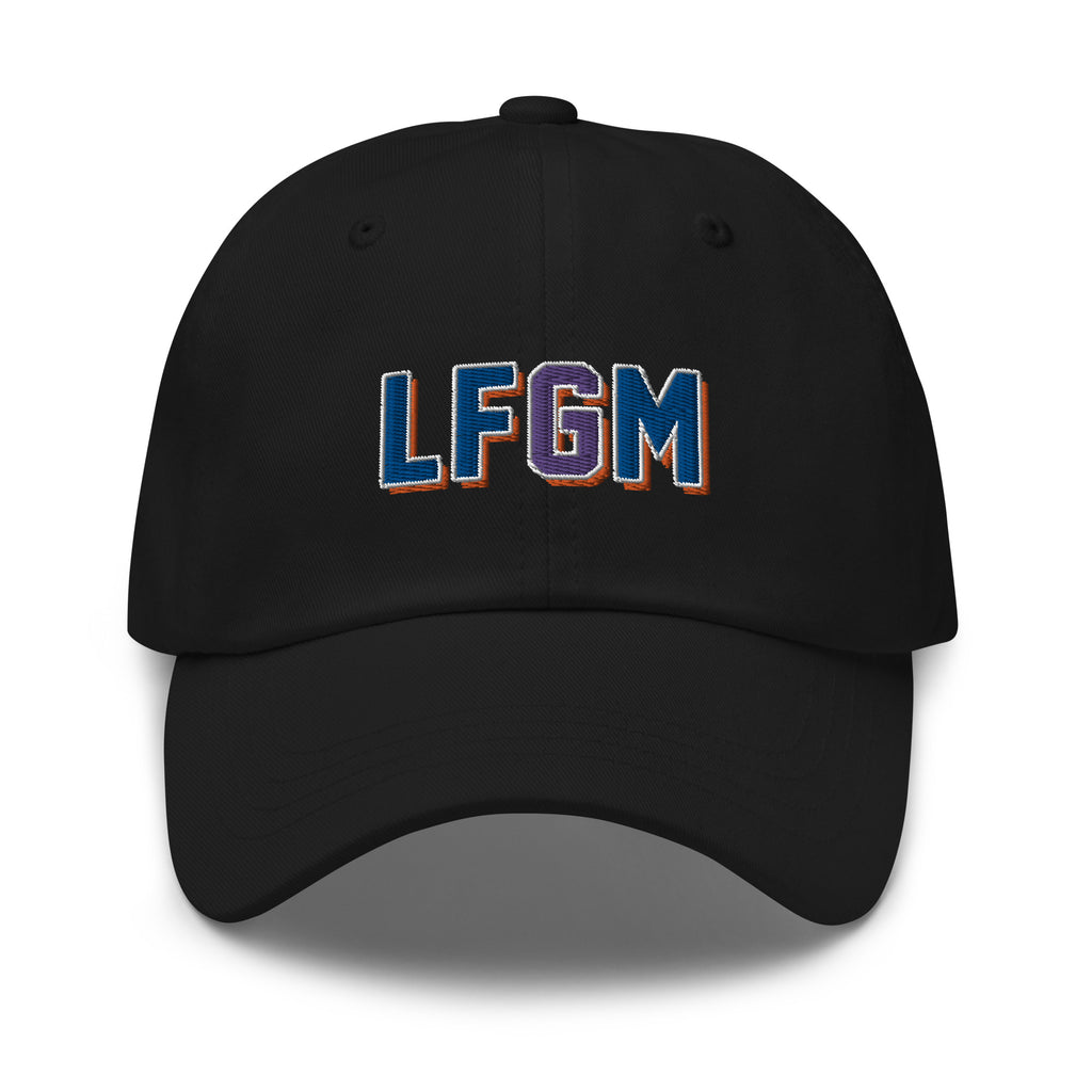 LFGM Dad Hat | Embroidered Design | Made In The USA | Jomboy Media