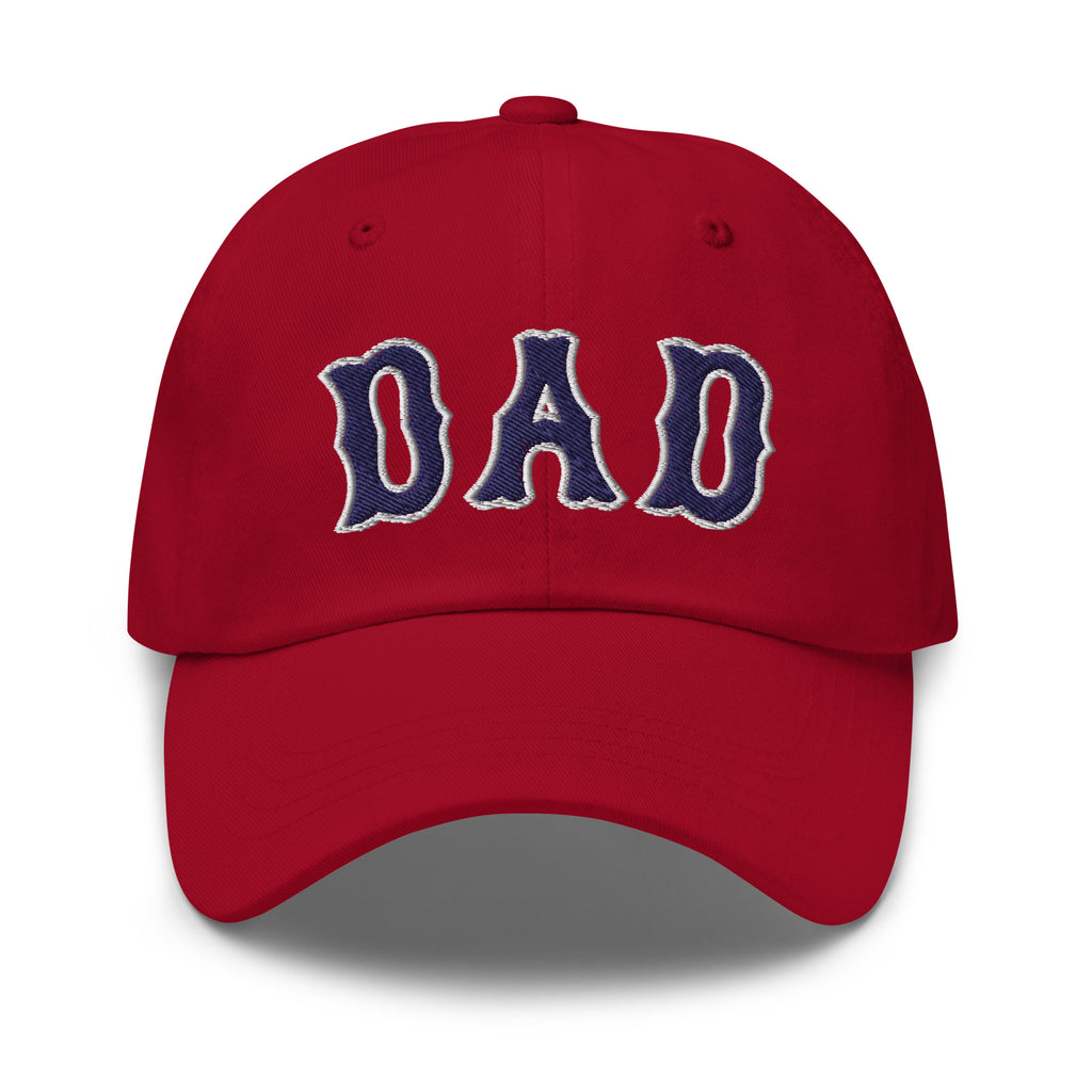 Boston Baseball Dad Hat | Embroidered JM Logo | Designed by Jomboy Media