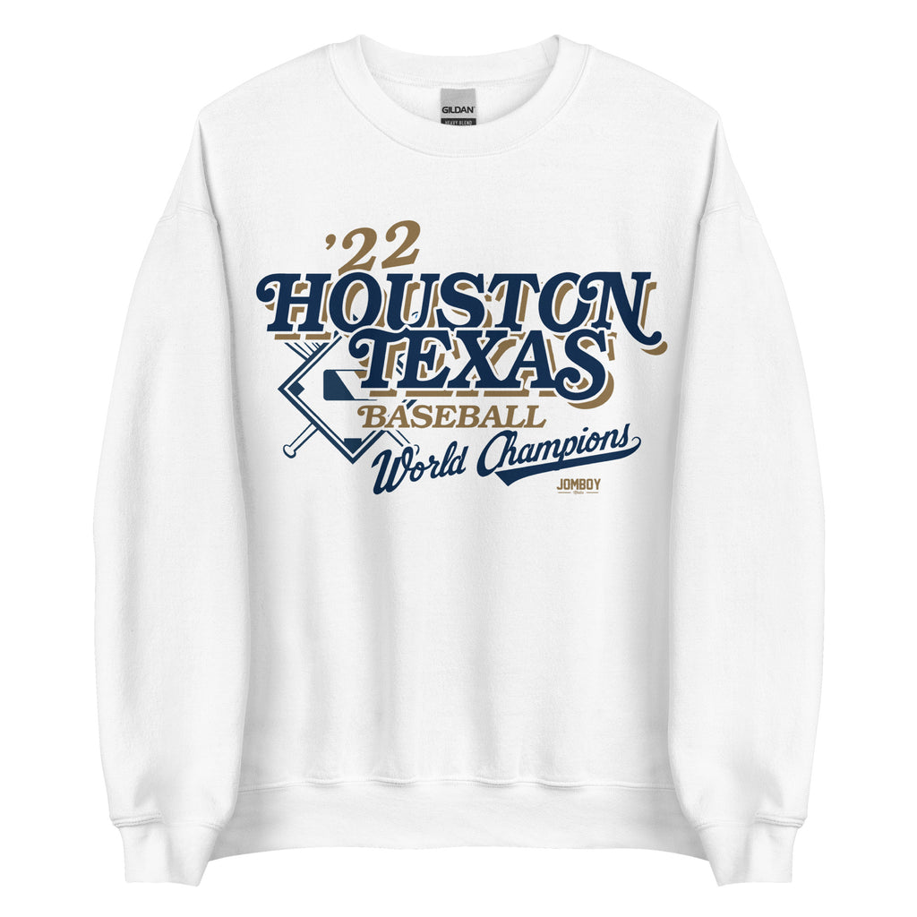 HOU City Vintage | Crewneck Sweatshirt | 50% Cotton | Classic Fit ...